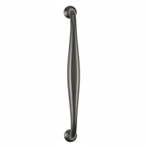 Rustic Wrought Iron Look Pull with Belly-Shaped Grip – Alumex International