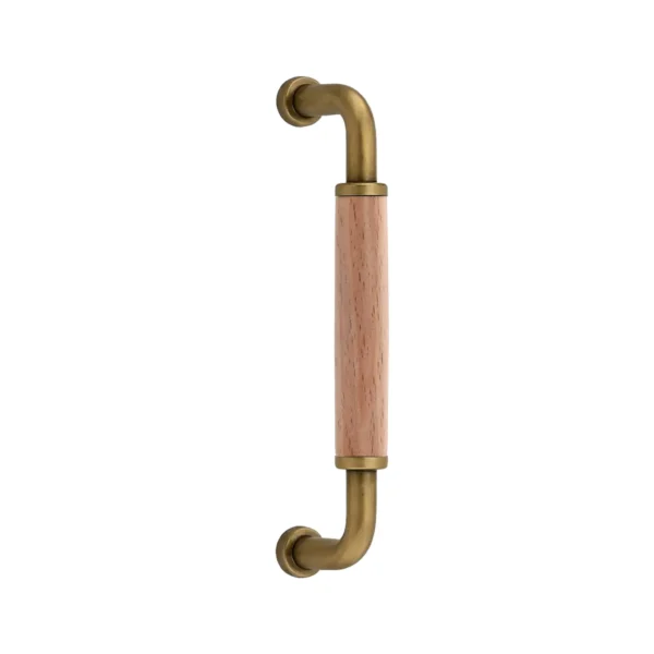 Akashiya Wood Grip Center Rod with Brass End Caps – Alumex International