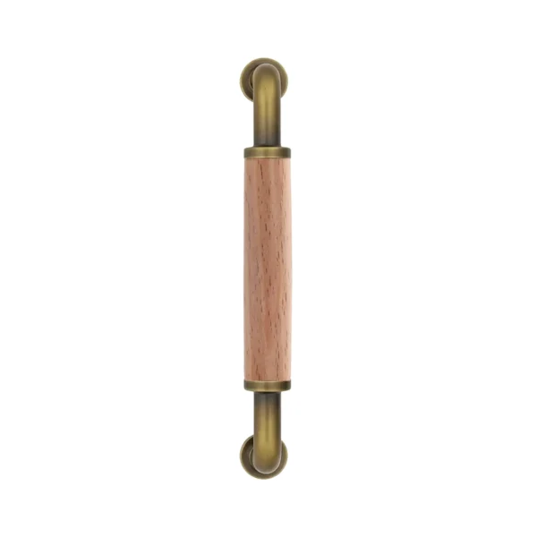 Akashiya Wood Grip Center Rod with Brass End Caps – Alumex International
